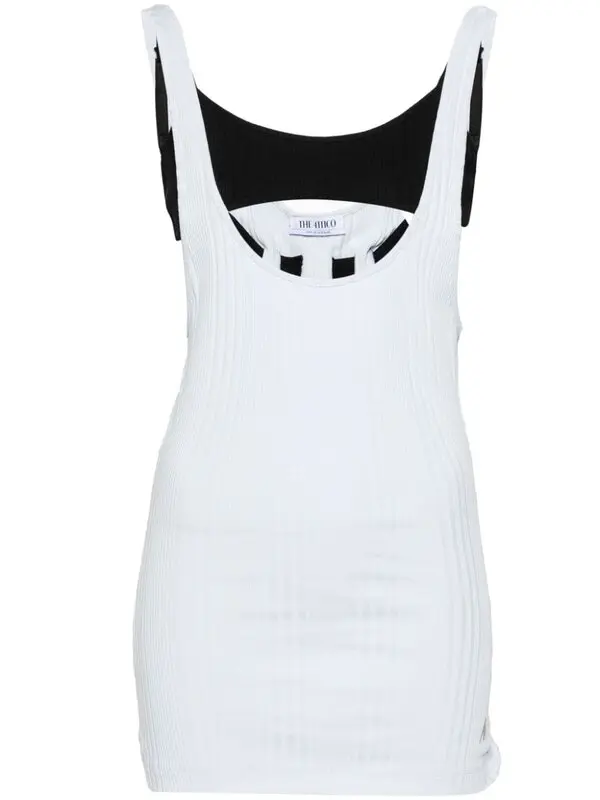 Attico Layered Tank Top - Blue