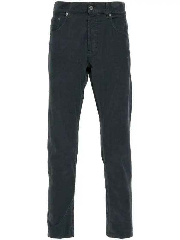 DONDUP Dian Mid-rise Trousers - Grey