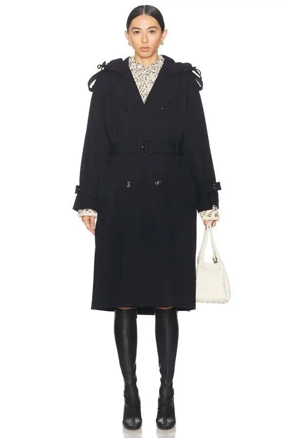 Bottega Veneta Wool Trench Coat