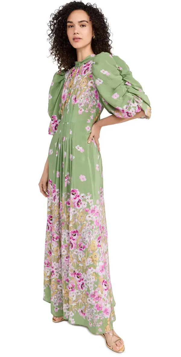 ByTiMo Crepe Tie Back Gown