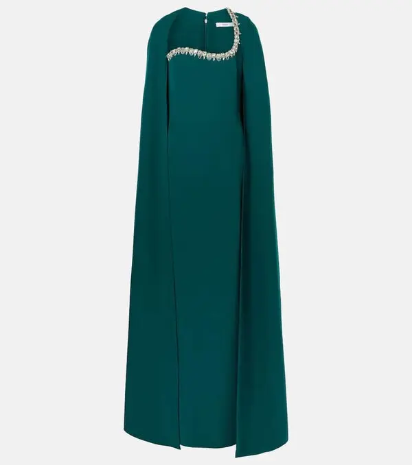 Safiyaa Mattia Crystal-embellished Gown