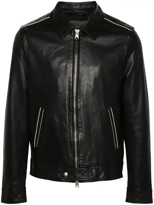 Allsaints Regis Eather Jacket - Black | Editorialist