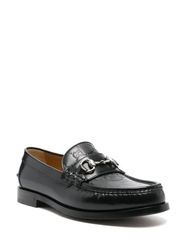 Gucci Horsebit Leather Loafers