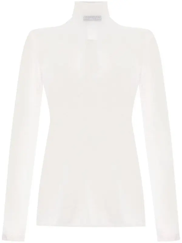 Fabiana Filippi Roll-neck Sweater - Neutrals