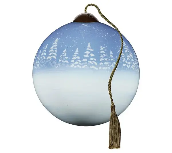 NE'QWA Neqwa 2.5' Petite Round Polar Playtime Ornament