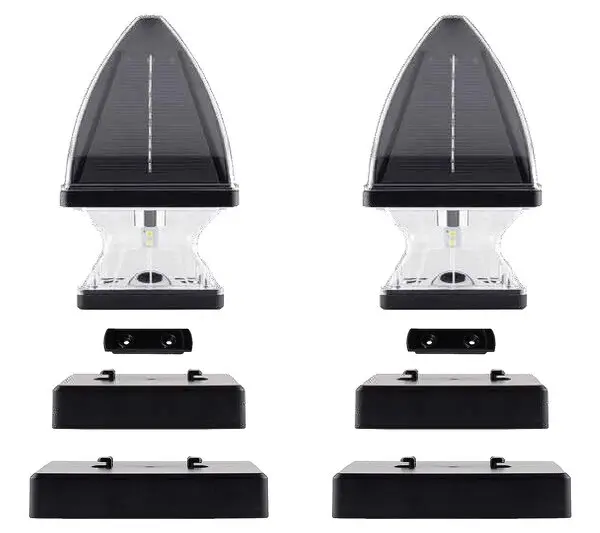 GAMA SONIC Gamasonic S/2 Gothic Solar Post Cap Lights