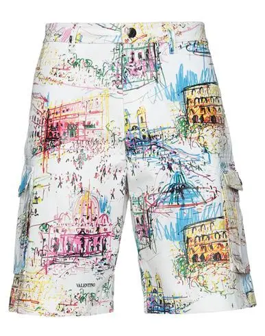 Valentino Garavani Cotton Gabardine Casual Shorts