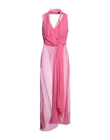 Alberta Ferretti Voile Pleated Top - Pink