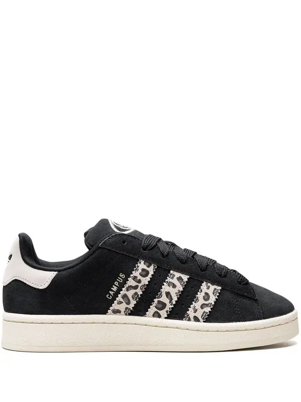 Adidas Campus 00s Leopard Sneakers - Black