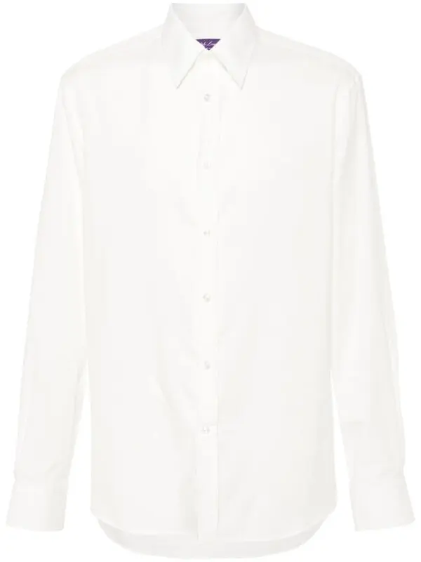 Ralph Lauren Long-sleeve Cotton Shirt - White