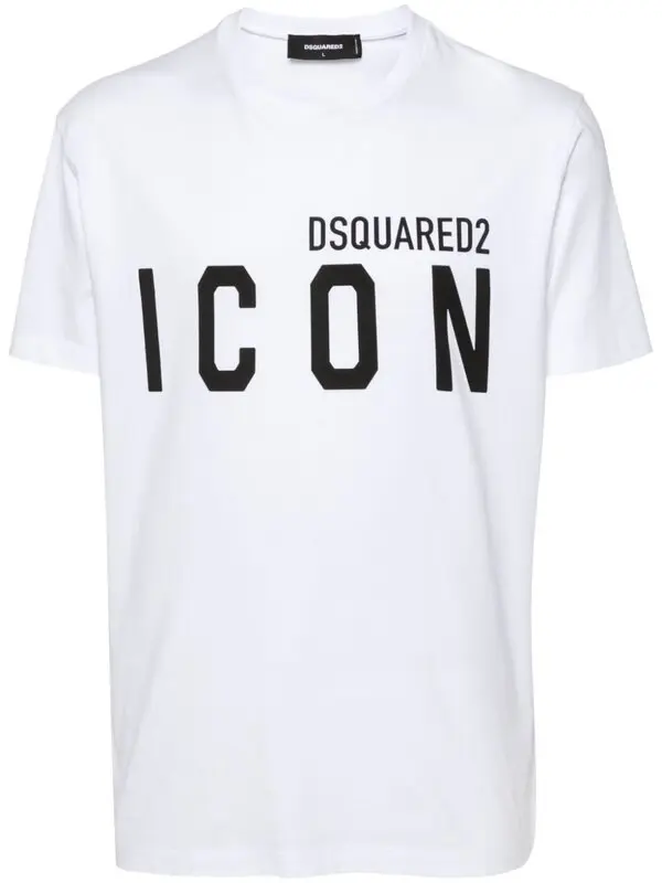 Dsquared2 Logo-print Cotton T-shirt - White