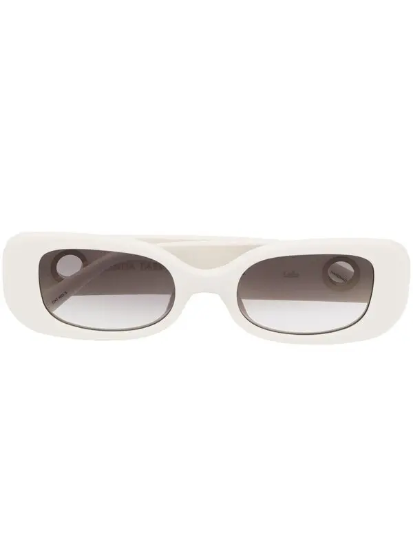 Linda Farrow Eyelet-embellished Sunglasses