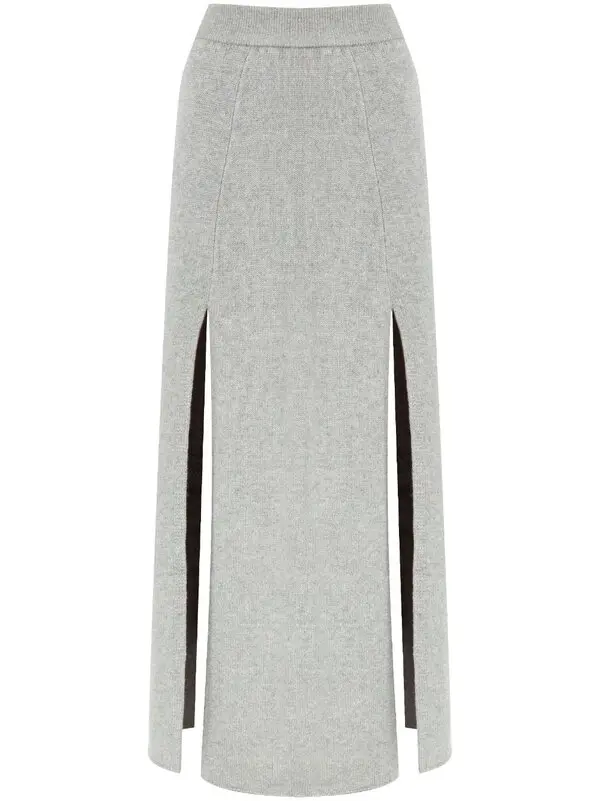 LISA YANG Rena Skirt - Grey