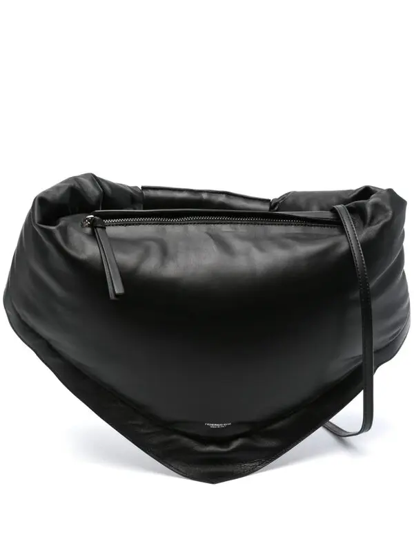 FEDERICO CINA Tortellino Padded Tote Bag - Black