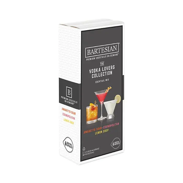 BARTESIAN Vodka Lovers Collection 6 Pack Capsules