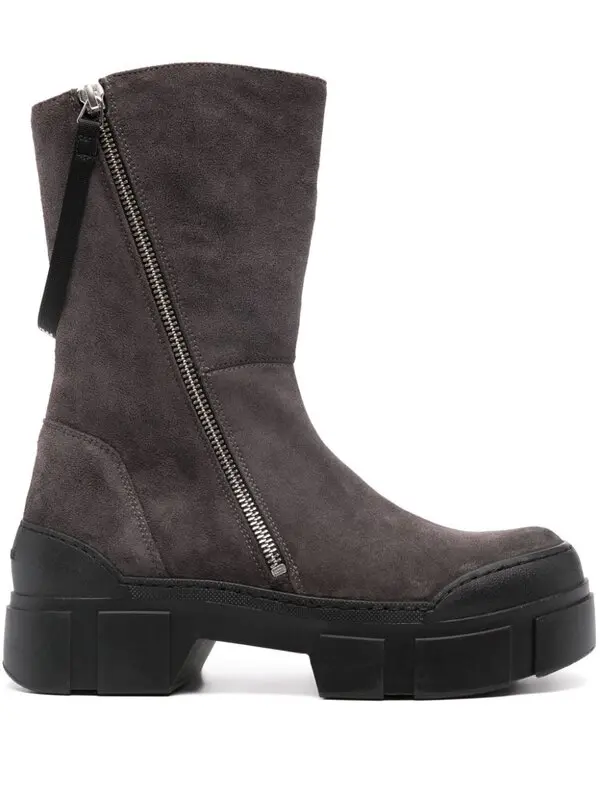 VIC MATIE Silverstone Ankle Boots - Grey