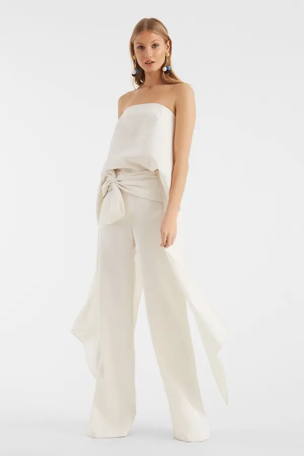 Sachin & Babi Haven Strapless Blouse - Ivory