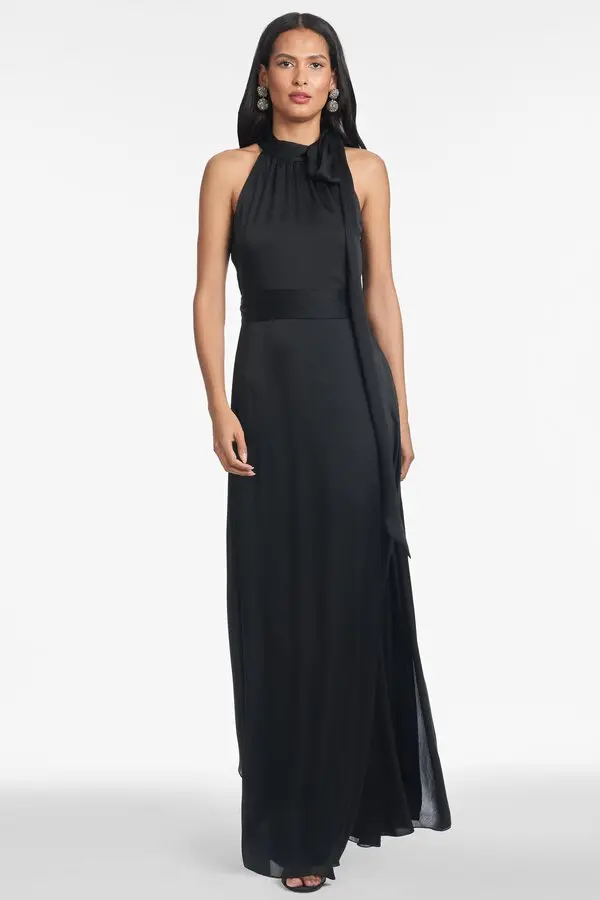 Sachin & Babi Kayla Gown - Black