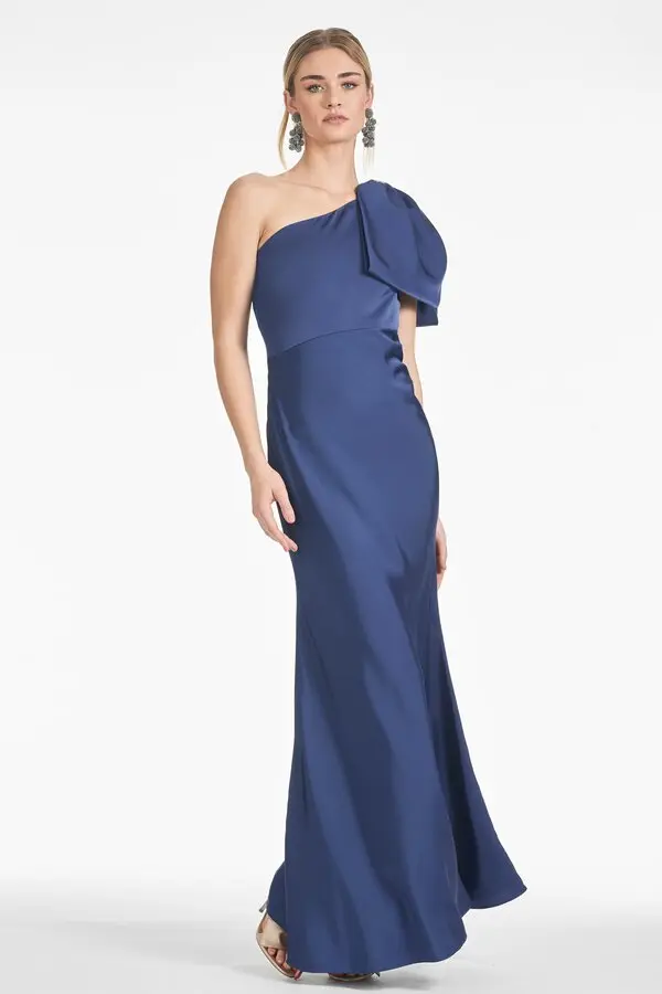 Sachin & Babi Aubrey Gown - Washed Indigo