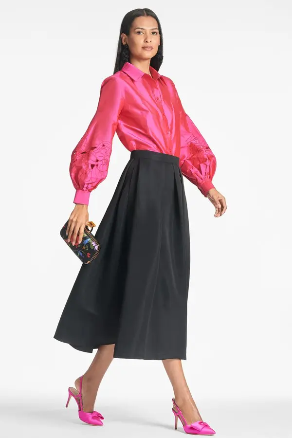 Sachin & Babi Astor Top - Fuchsia