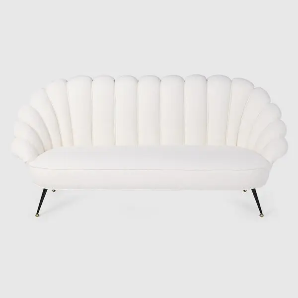 Gucci Bouclé Sofa - White