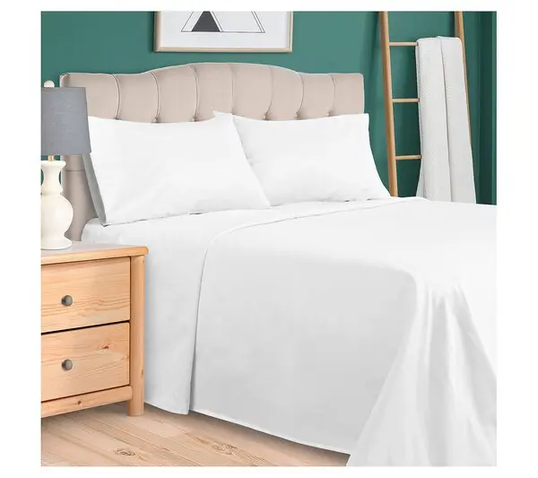 SUPERIOR 700 Egyptian Cotton Solid Deep Pocket Heet Set, Qn