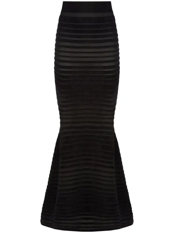 Nina Ricci Stripe Maxi Skirt