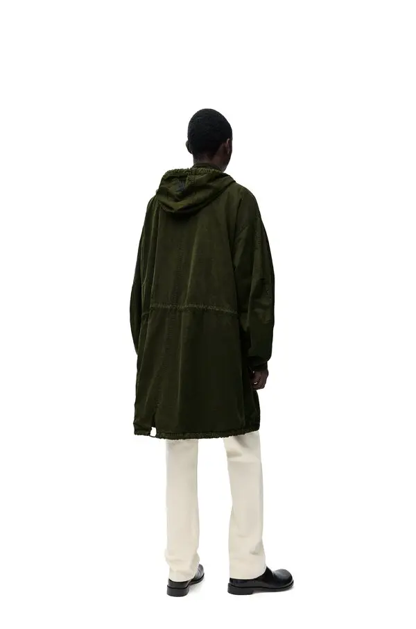 Loewe Luxury Parka In Technical Cotton
