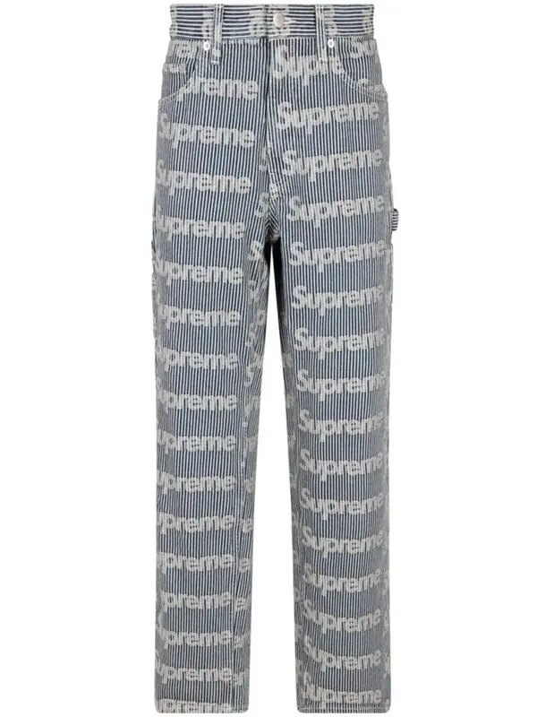 Painter Pants Supreme Striped Pants Supreme Denim Painter Pant