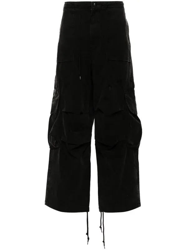 ENTIRE STUDIOS Freight Cargo Trousers - Black