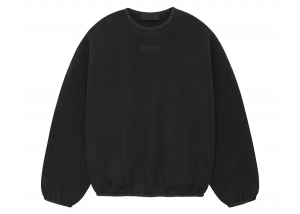 Fear Of God Essentials Core Collection Crewneck Sweatshirt - Black