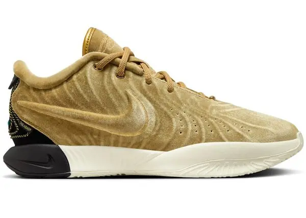 Nike Lebron 21 Ep The Shop Nobility Sneakers - Metallic Gold/black/coconut Milk