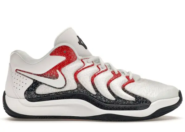 Nike Kd Usa - White/obsidian/university Red