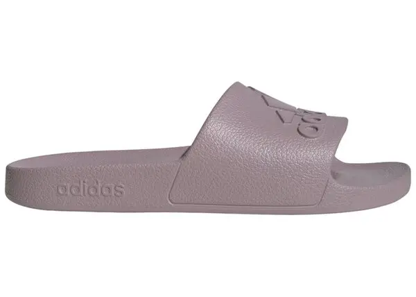 Adidas Adilette Aqua Slides - Preloved Fig
