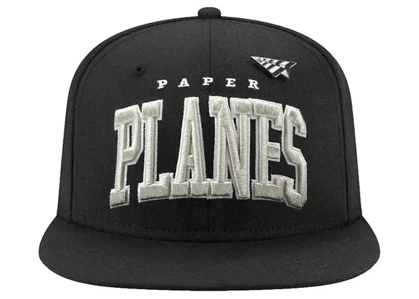 New Era X Paper Planes 59fifty Fitted Hat - Black