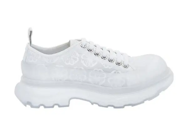 Alexander McQueen Tread Slick Low Lace Up Sneakers