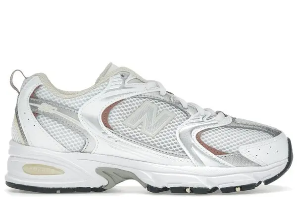 NEW BALANCE 530 Sneakers - White/silver Metallic/calcium