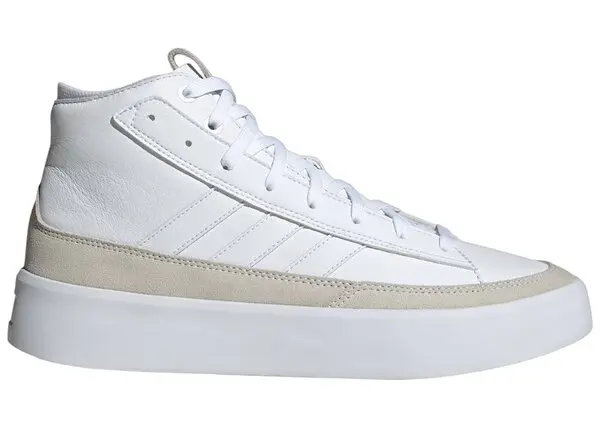 Adidas Znsored Hi Sneakers - Cloud White