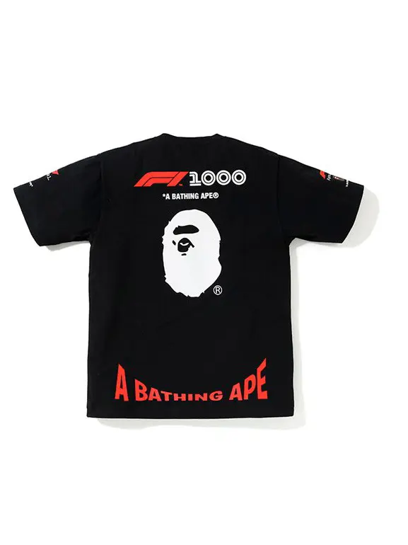BAPE X F1 1000 Tee Shirt