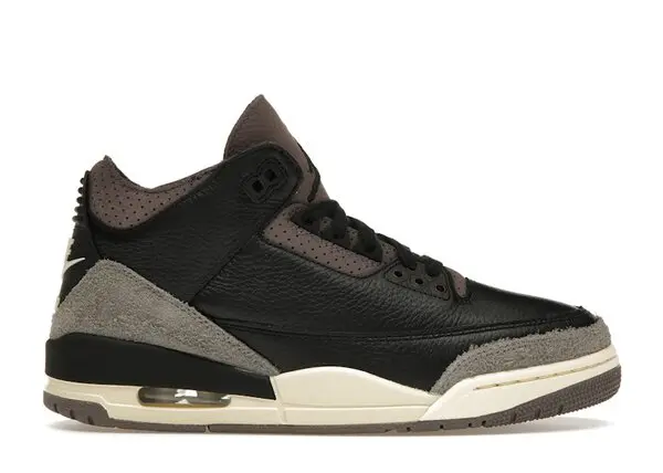 JORDAN 3 Retro Og Sp A Ma Maniére Sneakers - Black/flat Pewter