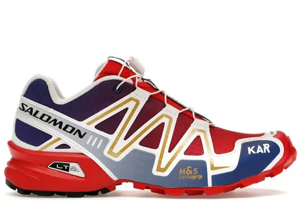 SALOMON Speedcross 3 Sneakers - High Risk Red/white/surf The Web