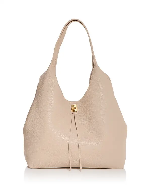 Rebecca Minkoff Darren Signature Shoulder Bag - Stone