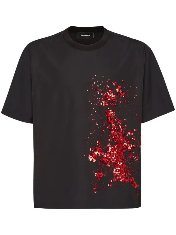 Dsquared2 Sequin-embellishment T-shirt