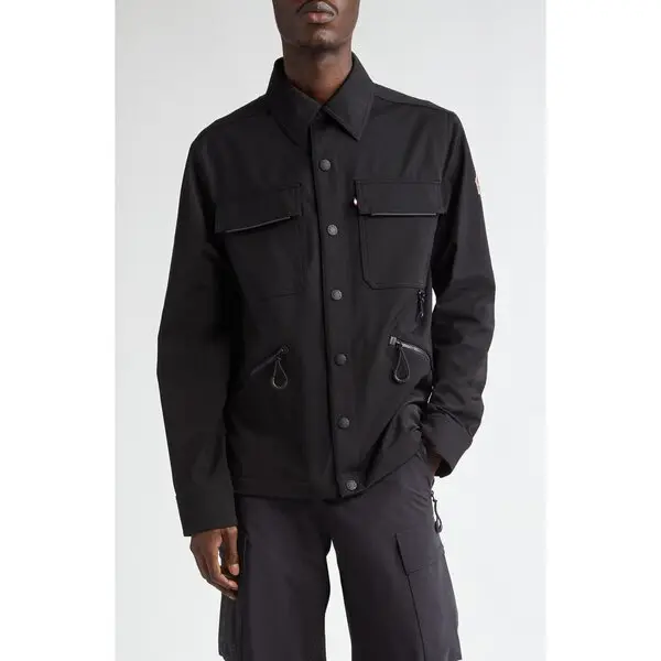 Moncler Vadret Shirt Jacket - Black
