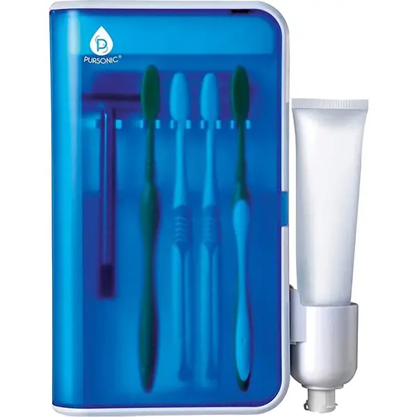 PURSONIC Uv Family Toothbrush Sanitizer With Ac Adapter - Multicolor