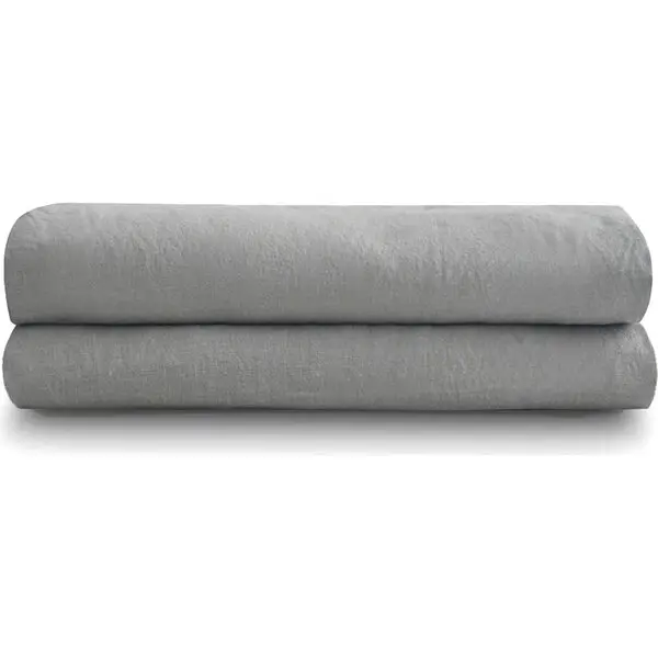 SIJO French Linen Flat Sheet - Dove