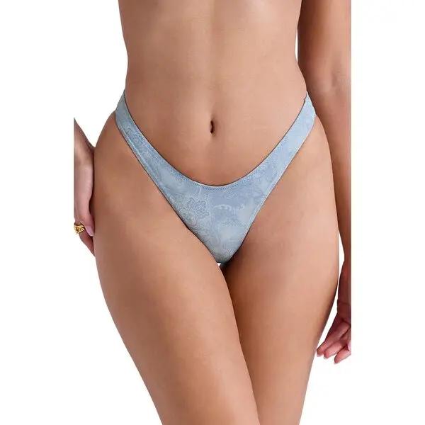 House Of Cb Capri-j Printed Bikini Bottom