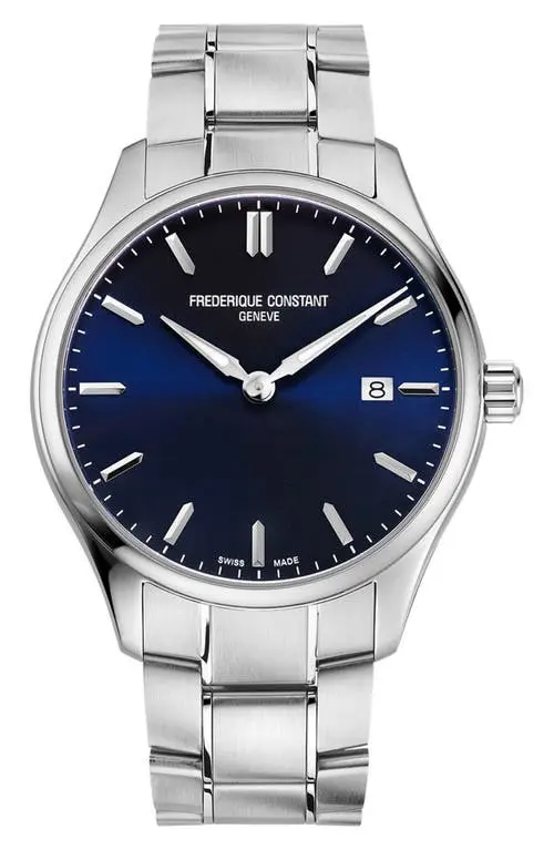 FREDERIQUE CONSTANT Classic Bracelet Watch - Silverone