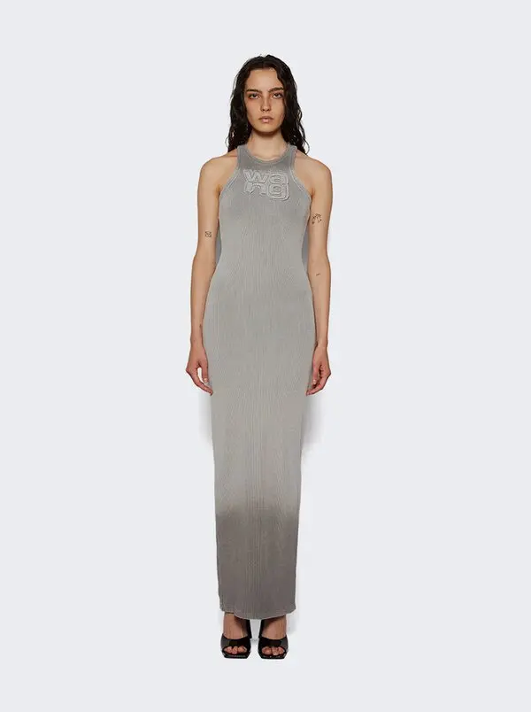 chinese dress ladies ON THE EDGE DISTRESSED DENIM MAXI DRESS – AKIRA main image 0