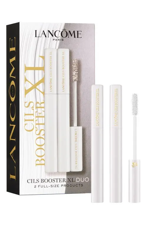 LANCOME Cils Booster Xl Vitamin-infused Mascara Primer Duo $60 Value